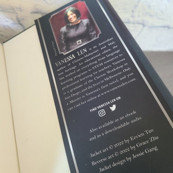 Vanessa Len Book | Other | Only A Monster Signed Owlcrate Edition By ...